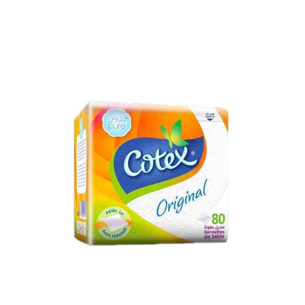 Serviette Papier cotex 80 pcs – MedicoDentalStore